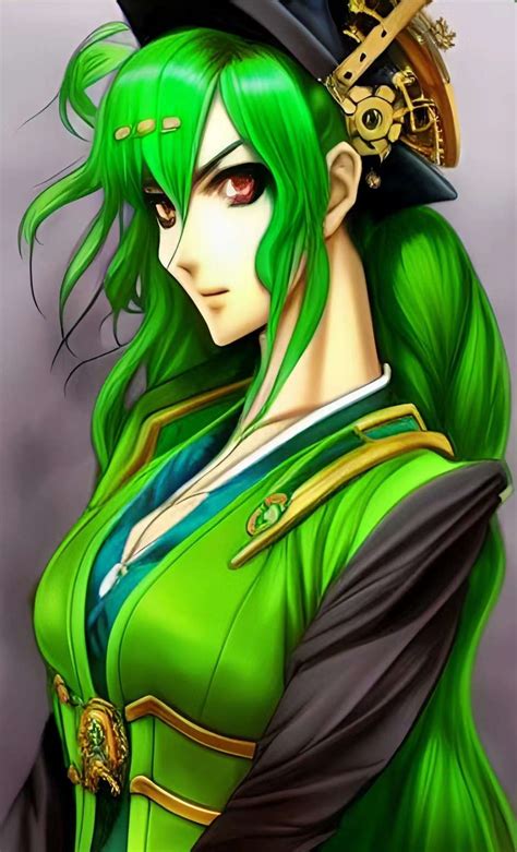 绿发美少女 最新更新 图库 素材集市