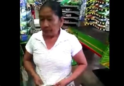 Video De Doña Chicles Mujer Que Robó En Bodega Aurrerá Hector Ledezma