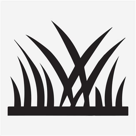 Grass Stencil Vector Art Icons And Graphics For Free Download