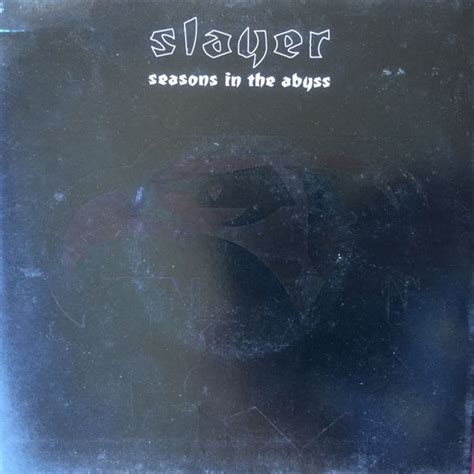 Slayer Seasons In The Abyss 1991 Vinyl Discogs