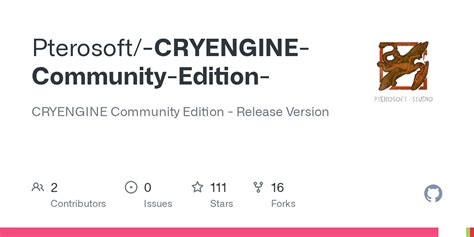Github Pterosoft Cryengine Community Edition Cryengine Community