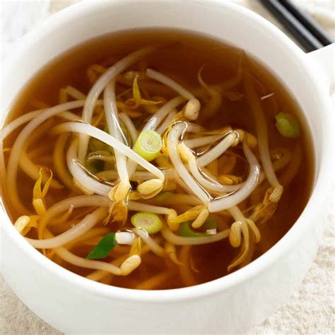 Bean Sprout Soup Table For 2 Or More Kongnamul Guk Soybean