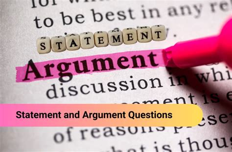 Statement And Argument Reasoning Concepts Tricks And Strategies