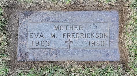 Eva Marie Hageman Fredrickson 1903 1950 Mémorial Find A Grave