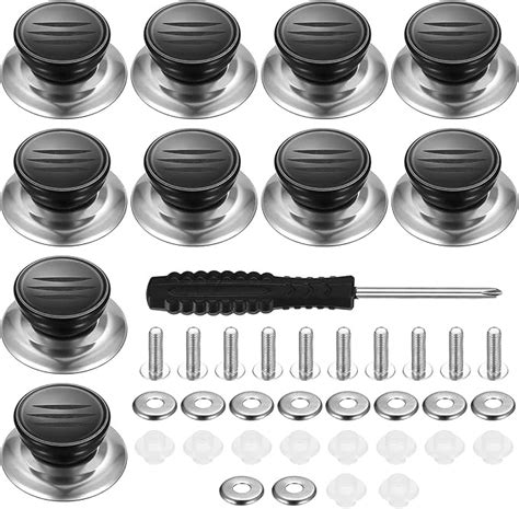 Qbxmy7 Pot Lid Knobs 10 Pieces Replacement Pot Lid Top