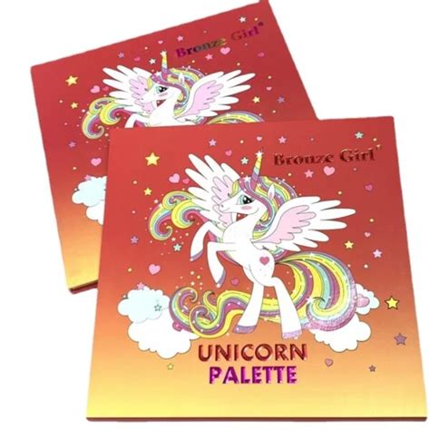 Roslet Unicorn Professional Warm Bold 100 Color Eye Shadow Palette