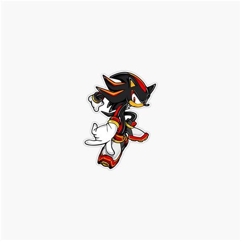 Onim Sonic Adventure 2 Shadow Sticker Phone Decal Water Bottle Stickers Car Decals Funny