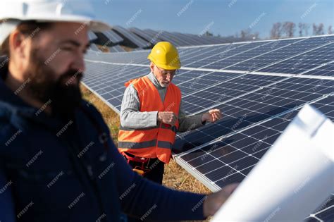 Free Photo Person Near Alternative Energy Plant