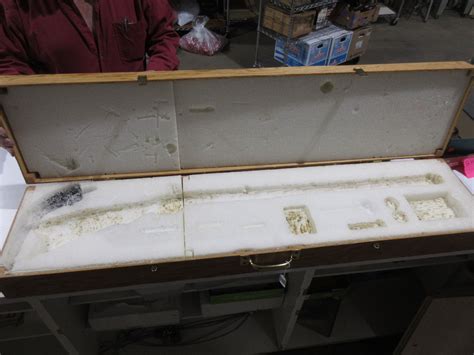 Homemade Wood Muzzleloader Case