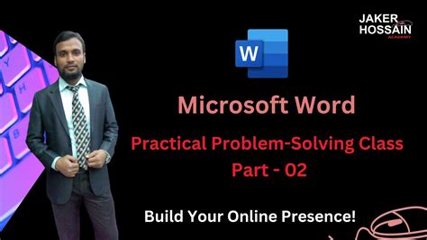 Practical Problem Solving Class Part 02 Youtube