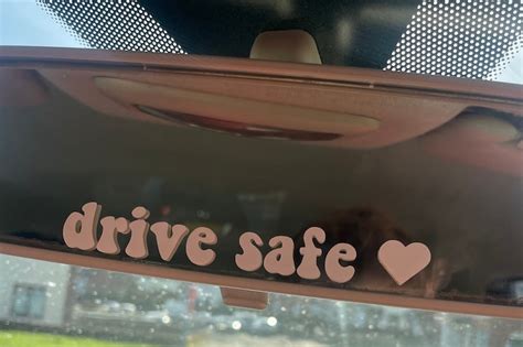 Car Mirror Decal Sticker Decal Car Sticker Perfect For Etsy