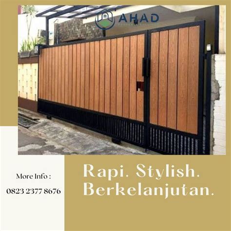 Pagar Listplank Stylish