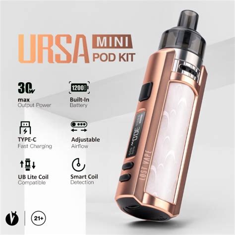Lostvape Ursa Mini Pod System Kit 1200mah Authentic Lazada Indonesia