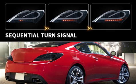 Longding Tail Lights Assembly Compatible With 2010 2016