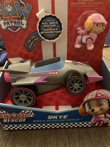 Paw Patrol Ready Race Rescue Skye Race And Go Deluxe Vehicle With Sound