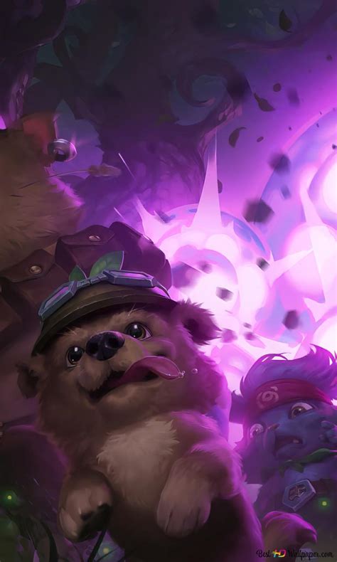 Teemo Legends Of Runeterra League Of Legends Lol 4k Wallpaper