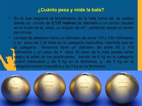 Lanzamiento De La Bala Pptx