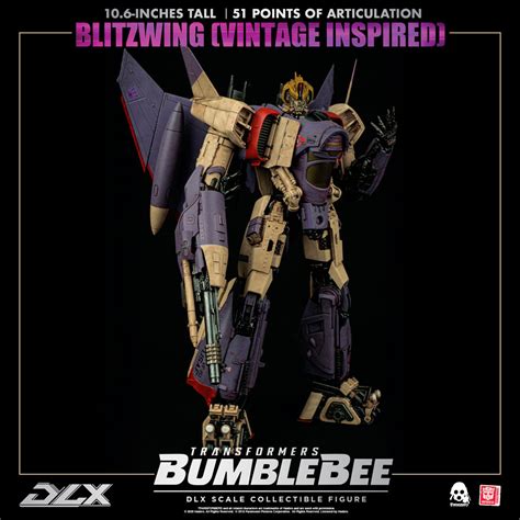 Threezero Dlx Blitzwing In G1 Vintage Inspired Colors Transformers