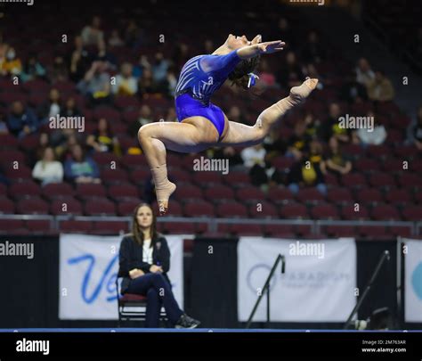 January 7 2023 Byus Elease Rollins Competes On The Floor Exercise