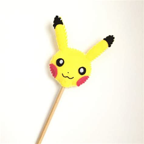 Diy Pikachu Felt Pencil Topper With Free Printable Template