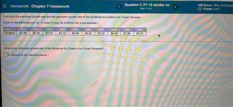 Solved Iii Homework Chapter 7 Homework Question 7 P7 19
