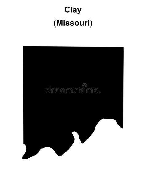 Clay Outline Map Stock Vector Illustration Of Clay 357452580