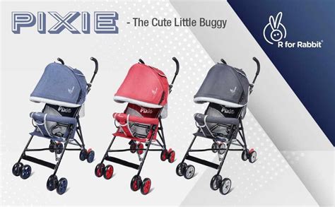 Pixie Buggy Stroller Easy To Fold And Store Uv Sun Protection Canopy