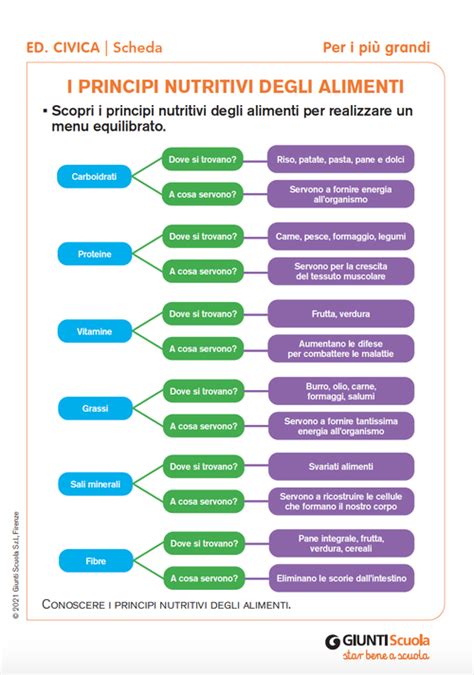 Mappa Completa Alimentazione Mappa Concettuale Artofit