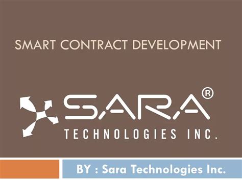 Ppt Smart Contract Development Powerpoint Presentation Free Download