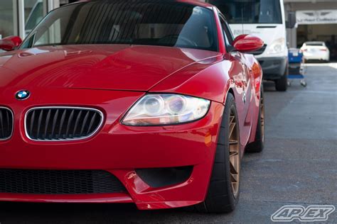 Bmw E86 Coupe Z4 M With 18 Arc 8 Wheels In Satin Bronze