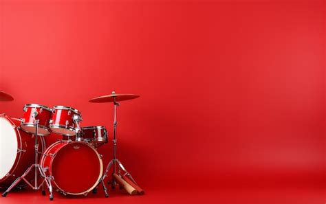 Premium Ai Image Drum Roller Background