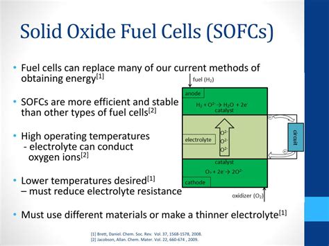 Solid Oxide Fuel Cell Advantages And Disadvantages At Tammy Pough Blog