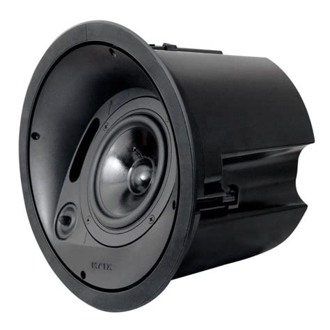Krix Ic 52 Atmospherix A20 In Ceiling Single Speaker Black Grille Selby