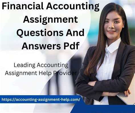 Financial Accounting Assignment Questions And Answers Pdf Accounting