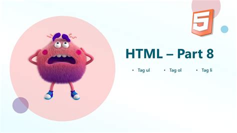 List Ul Ol Li Html Youtube