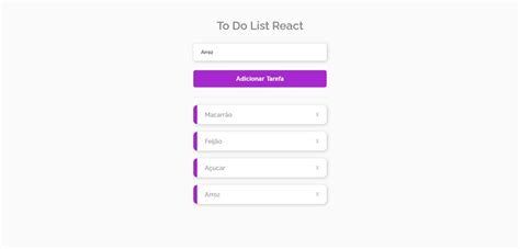 GitHub - emersoncarneirodasilva/todo-list-react: O To Do List React é um projeto simples de um ...