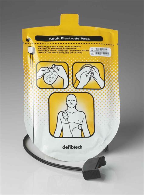 Ddp 100 Defibtech Adult Electrode Pads