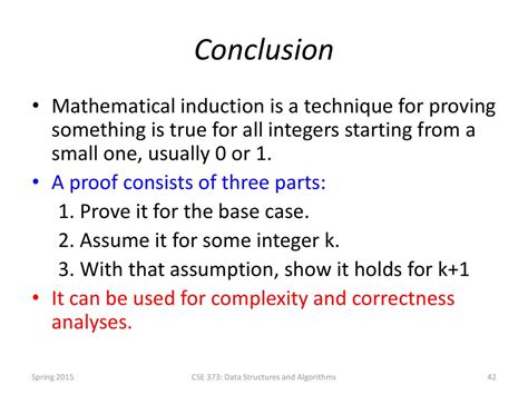 Cse373 Data Structures And Algorithms Lecture 2 Proof By Induction Ppt Download