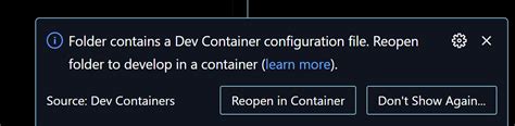 Rebuild And Reopen In Container Does Not Show Up In Devcontainers