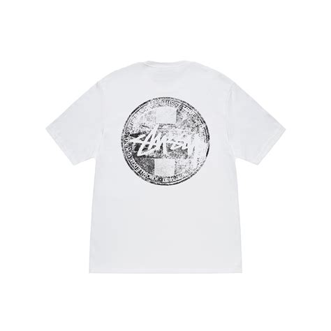 Stussy Dot Stamp Tee Whit Dsmg E Shop