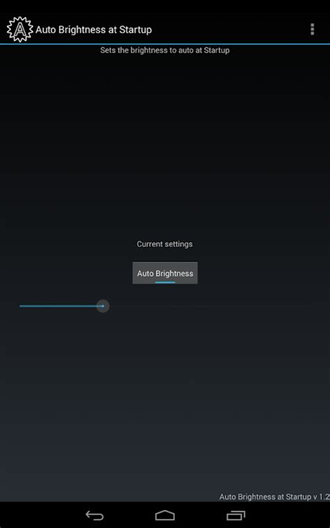 Auto Brightness At Startup Apk For Android Download