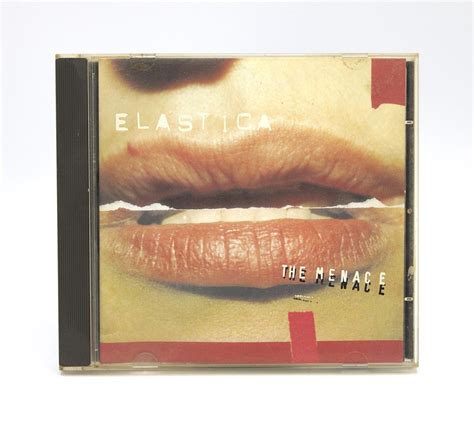 Vintage Elastica Cd The Menace Album Stereo Compact Disc Recording 90s