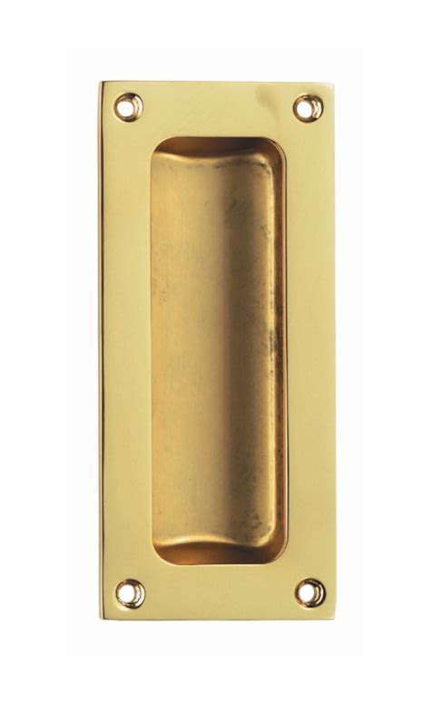4 Flush Pull Brass