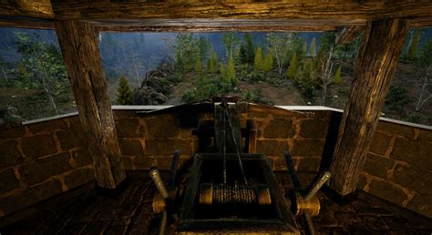 Curse Of Strahd Tsolenka Pass Gate Battlemap Grid Beneos Battlemaps