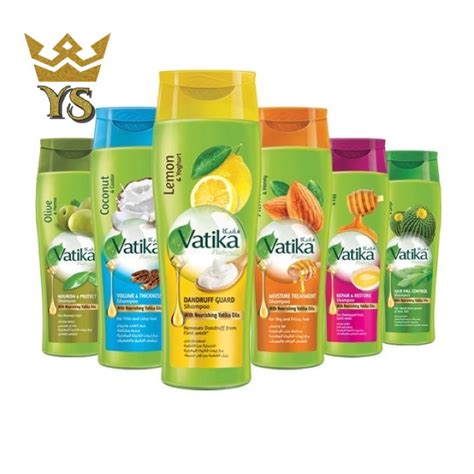 Dabur Vatika Shampoo 400mland200ml Lemon And Yogurt Almond And Honey