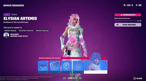 《堡垒之夜》第 5 章第 2 季战斗通行证皮肤，包括哈迪斯、阿芙罗狄蒂、宙斯、波塞冬和刻耳柏洛斯