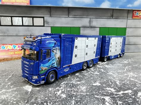 Imc Models 31 0264 Scania R Series Livestock Combination Röck Imc