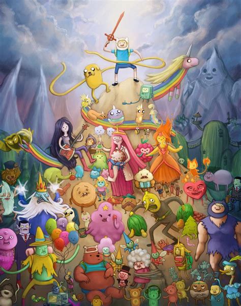 Adventure Time An Art Show Inspired By Cartoon Network S Animated Tv