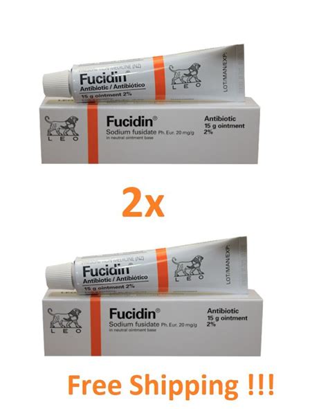 Fucidin Ointment 15g 2 X15g Total 30g