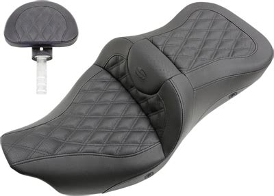 Saddlemen Roadsofa™ Seat Heated Full Lattice Stitch With
